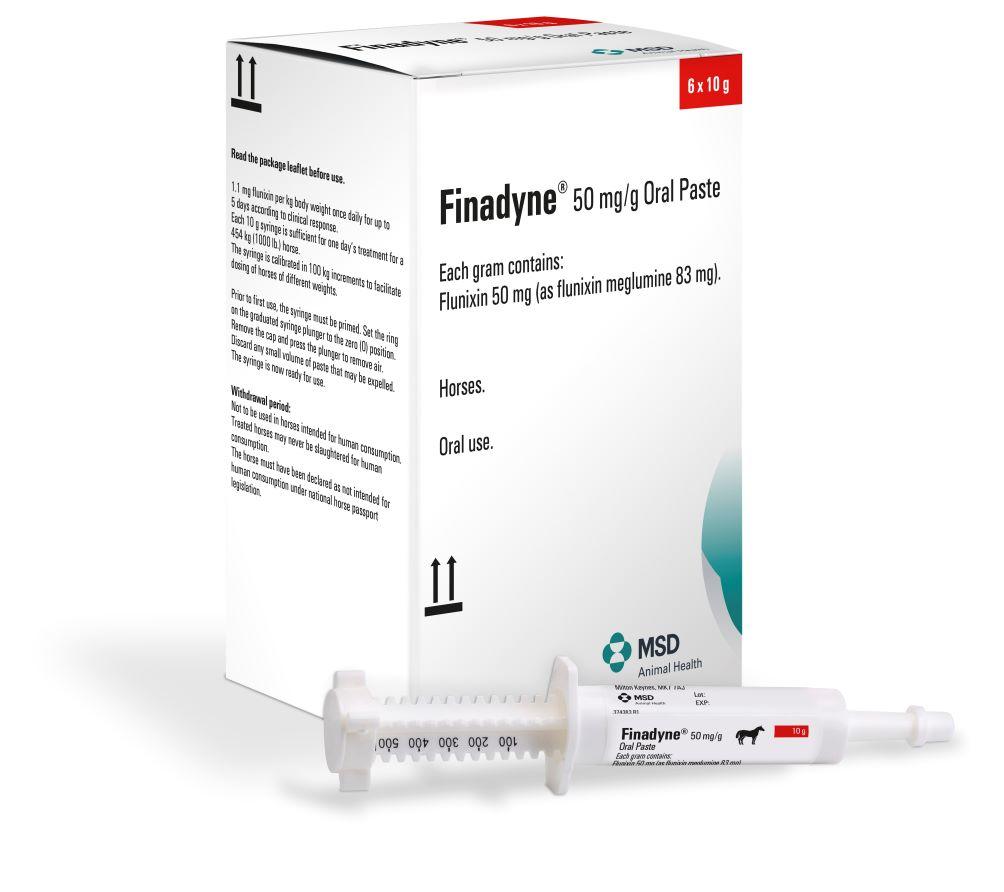 Finadyne® 50 mg/g Oral Paste | MSD Animal Health HUB