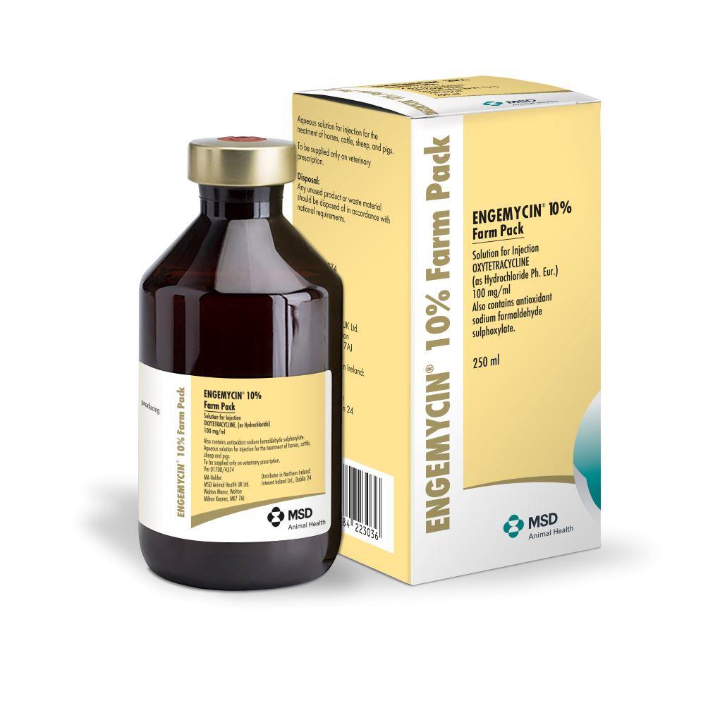 Engemycin® 10 % Farm Pack Solution for Injection | MSD Animal Health HUB