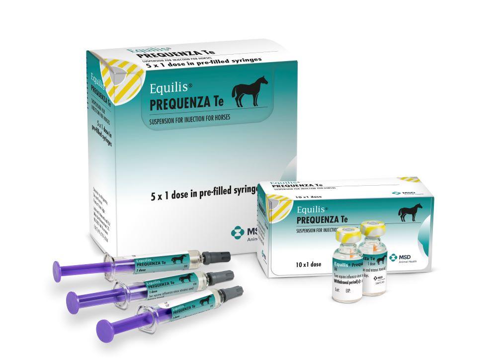 Equilis® Prequenza Te, Suspension for injection for horses | MSD Animal ...