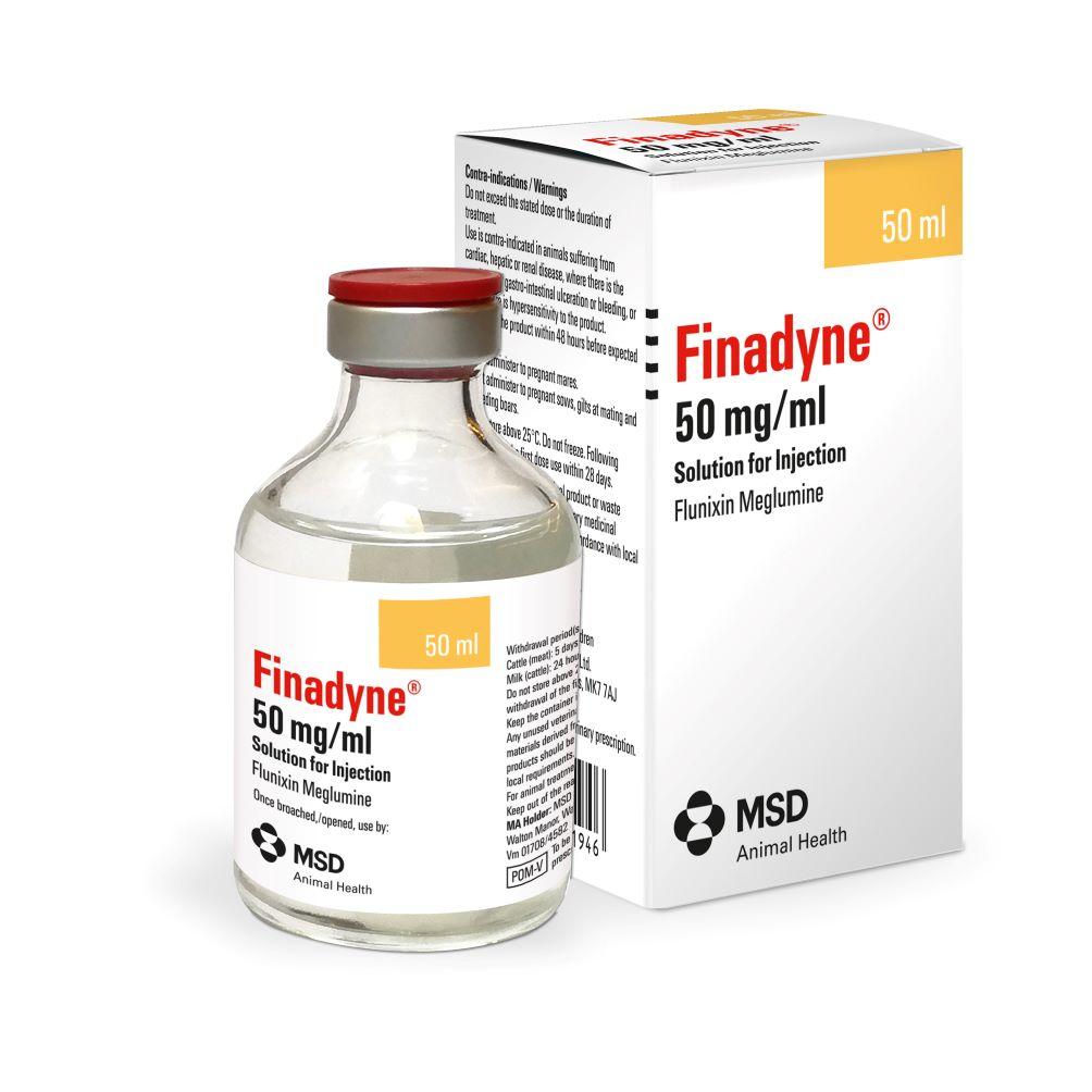 Finadyne® 50 mg/ml Solution for Injection | MSD Animal Health HUB
