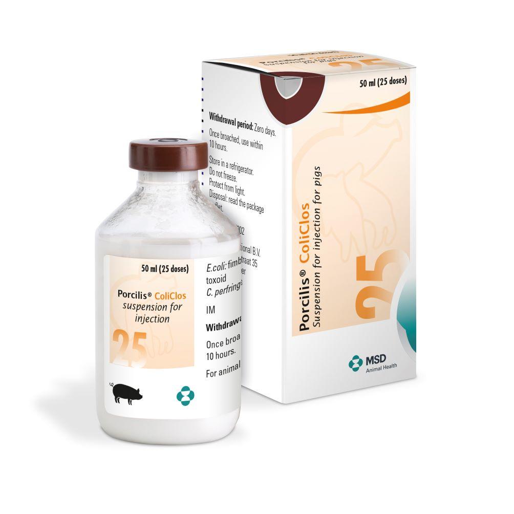 Porcilis® ColiClos Suspension for injection for pigs | MSD Animal ...