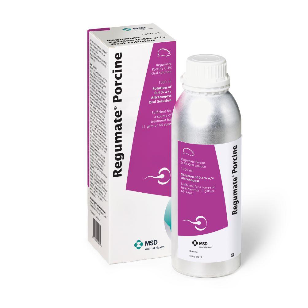 Regumate® Porcine 0.4 % w/v oral solution | MSD Animal Health HUB