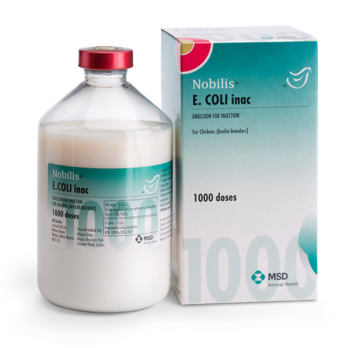 Nobilis® E.Coli inac Emulsion for Injection for Chickens | MSD Animal ...