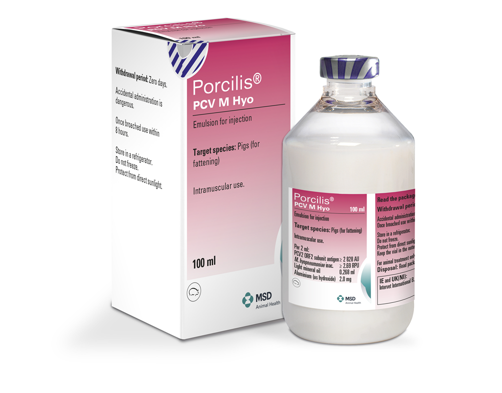 Porcilis® PCV M Hyo Emulsion for injection for pigs | MSD Animal Health HUB