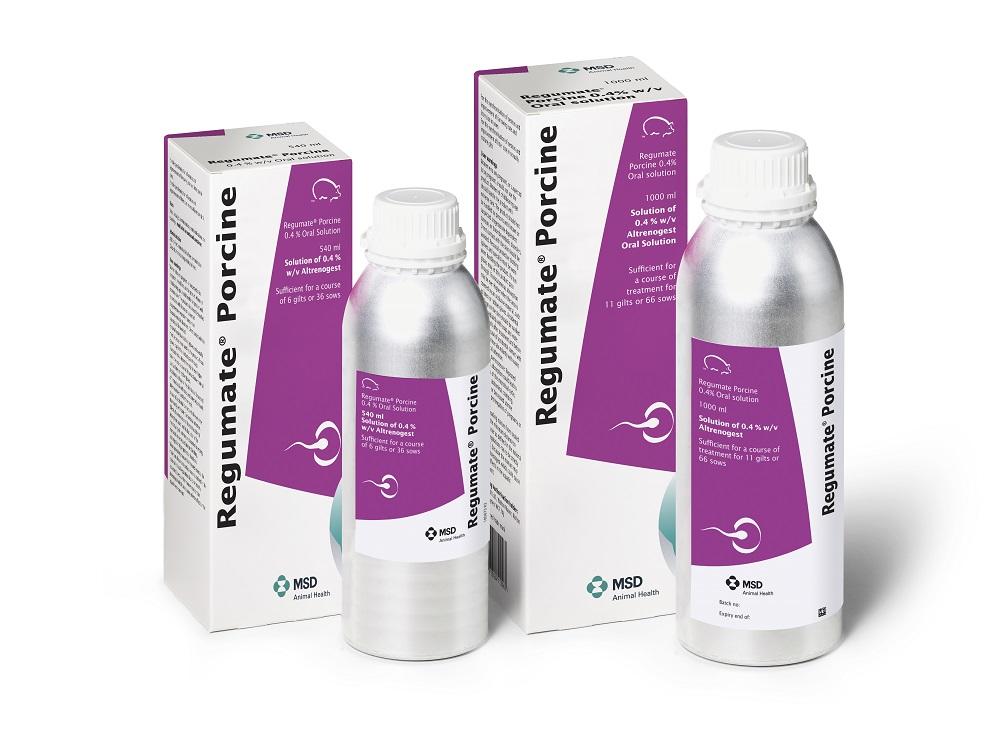 MSD Animal Health Hub: Regumate® Porcine 0.4 % w/v oral solution