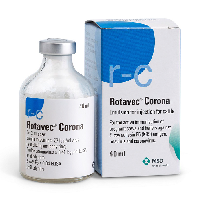 MSD Animal Health Hub: Rotavec® Corona Emulsion for injection for cattle