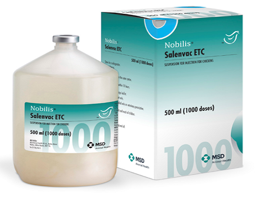Nobilis® Salenvac ETC suspension for injection for chickens | MSD ...