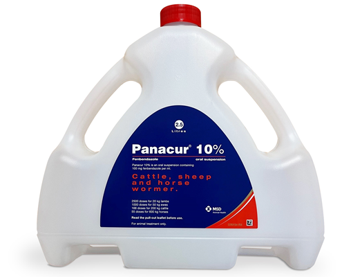 Panacur® 10 % Oral Suspension | MSD Animal Health HUB