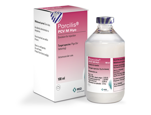 Porcilis® PCV M Hyo Emulsion for injection for pigs | MSD Animal Health HUB