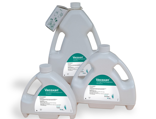 Vecoxan® 2.5 mg/ml Oral Suspension | MSD Animal Health HUB