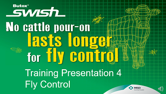 Butox® Swish Training Presentation 4 - Fly control | MSD Animal Health HUB